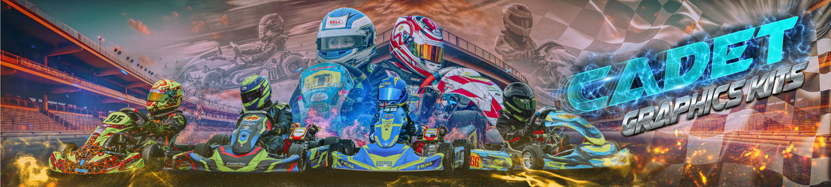 Cadet Kart Graphics, Stickers & Custom Decal Kits for Young Racers ...