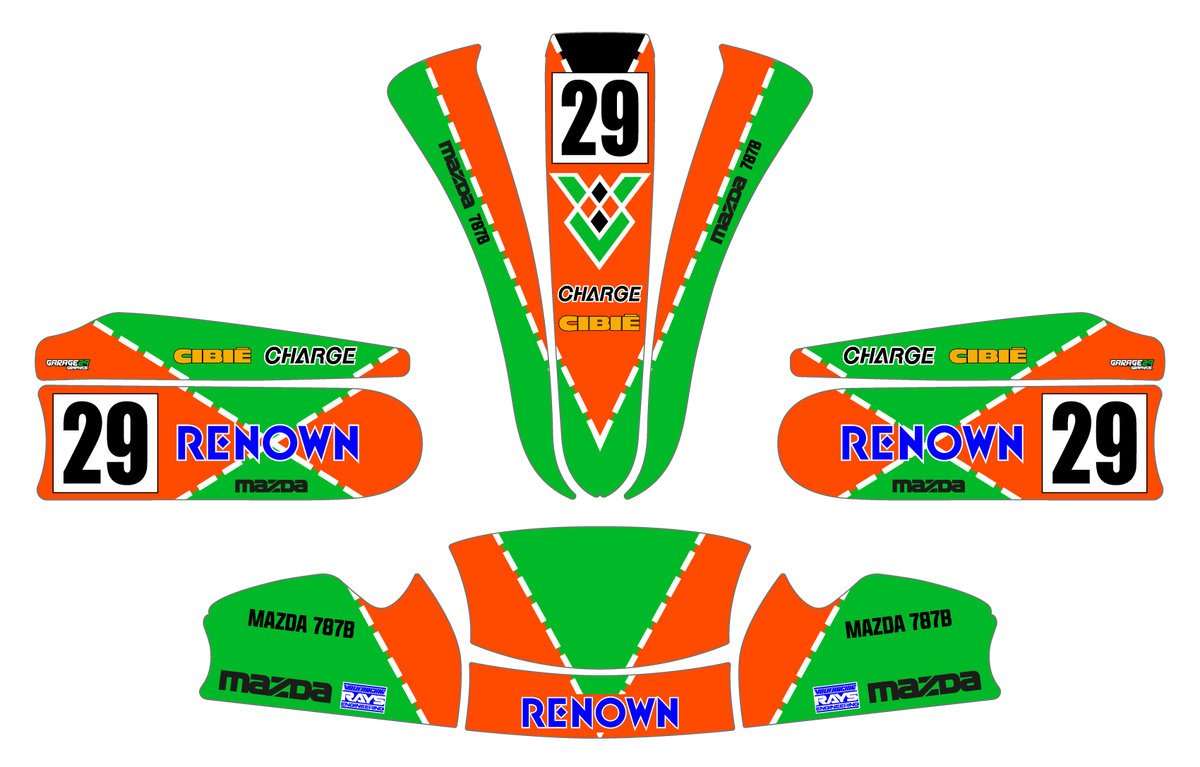 Classic Livery - Cadet 02 - Renown Mazda – Garage 29 Graphics Ltd