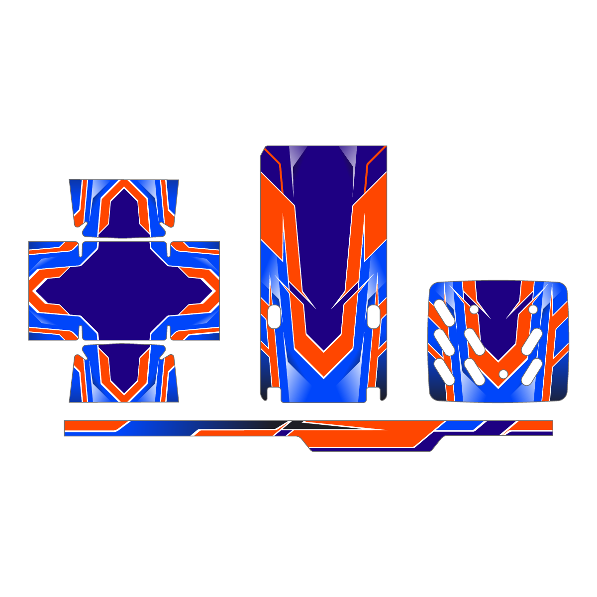 Honda Engine Sticker Kit 04 – Garage 29 Graphics Ltd