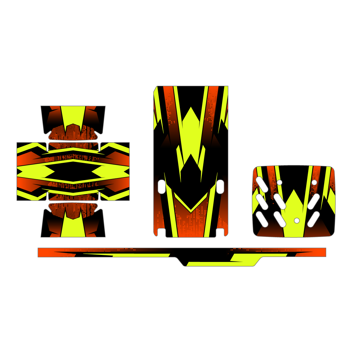 Honda Engine Sticker Kit 06 – Garage 29 Graphics Ltd