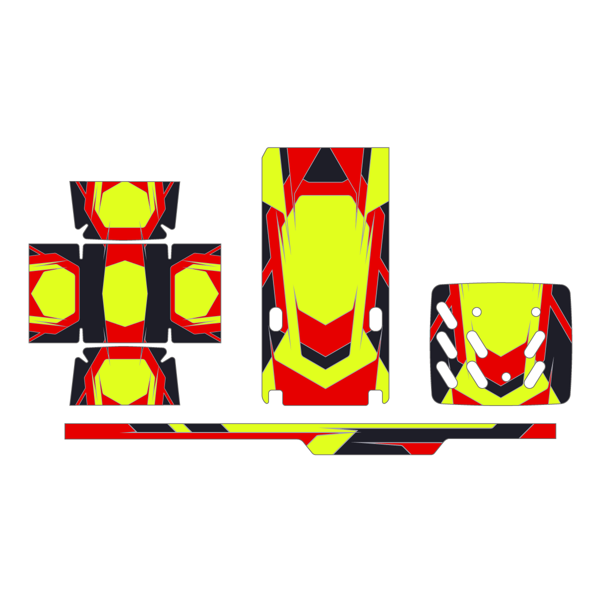 Honda Engine Sticker Kit 07 – Garage 29 Graphics Ltd